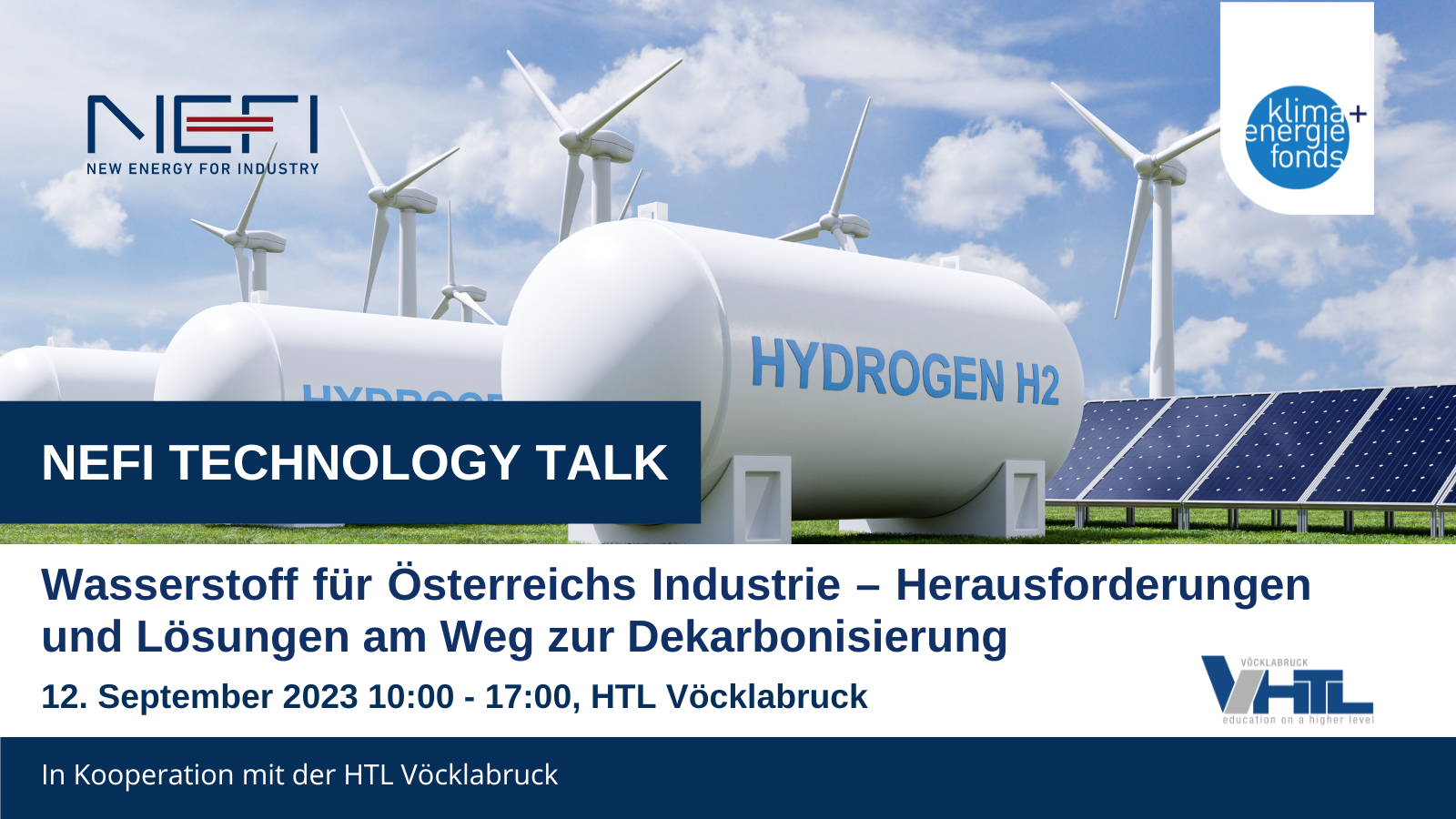 NEFI Technology Talk: Wasserstoff für Österreichs Industrie ...